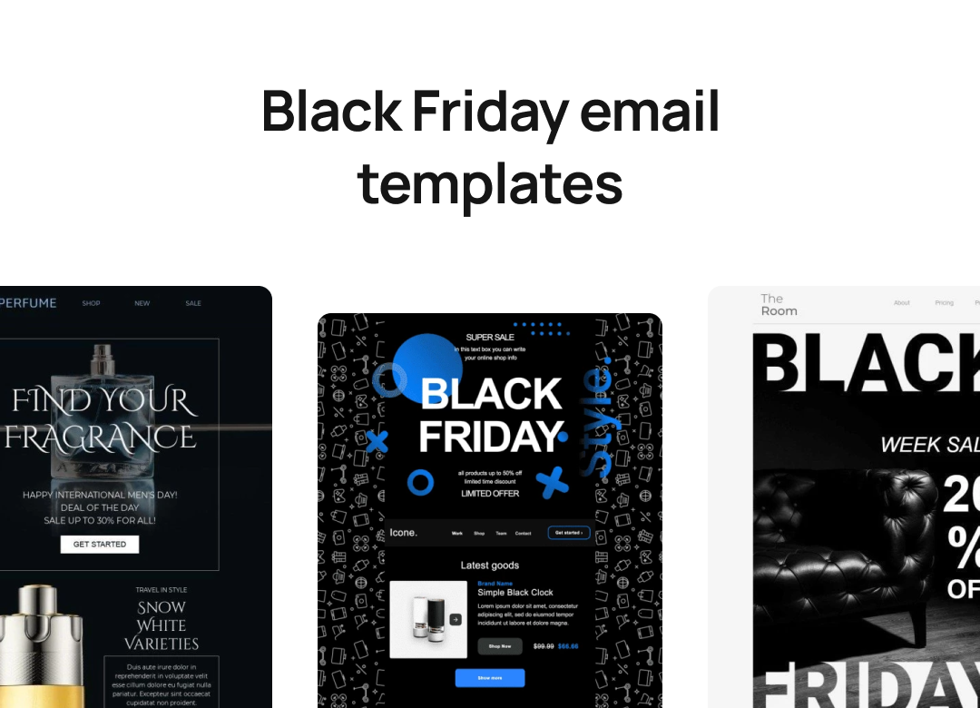 31 Black Friday Email Templates 📭 | Free Black Friday HTML Email ...