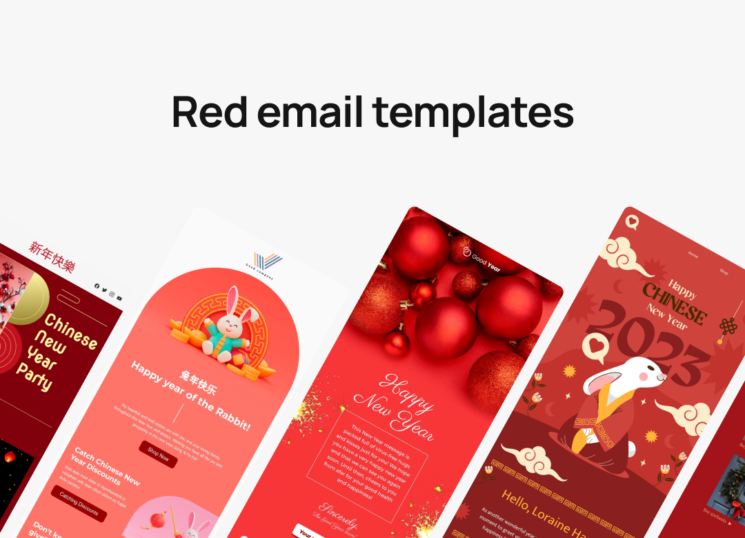 10 Red Email Templates 📭 | Free Red HTML Email Template — Stripo.email ️