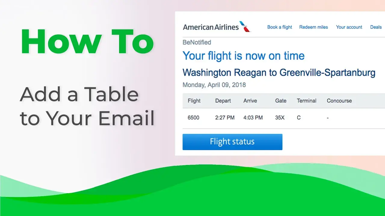 How to Add a Table to Email — Stripo.email