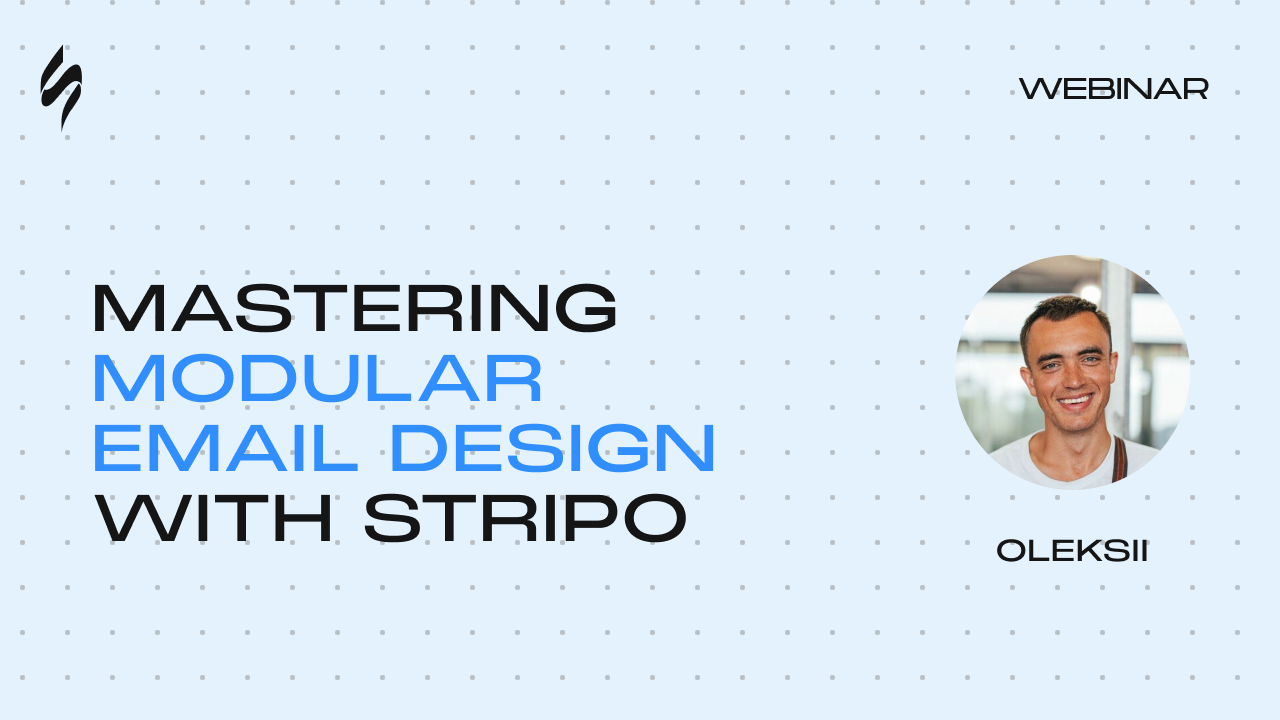 Mastering modular email design with Stripo