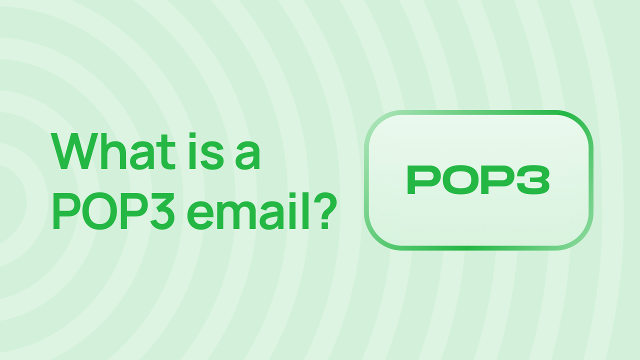 What is a POP3 email? — Stripo.email