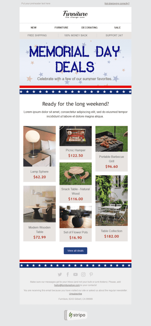 Good Deal Email Template by Stripo.email