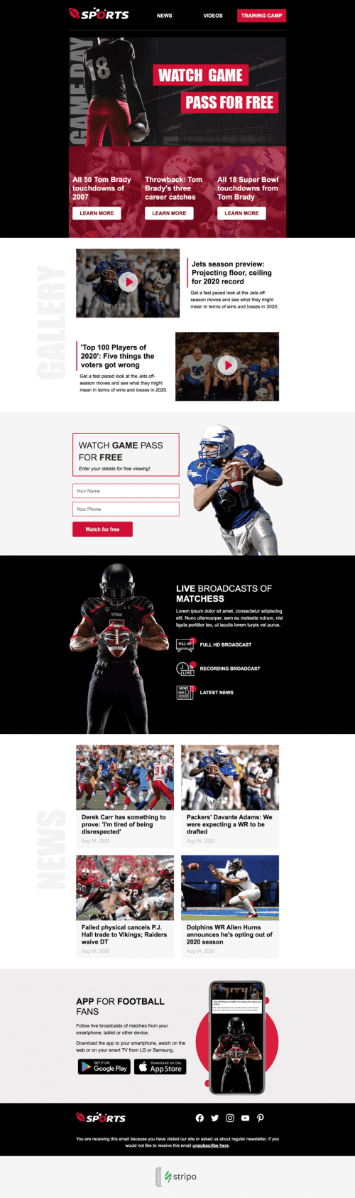Online Game Email Template by Stripo.email