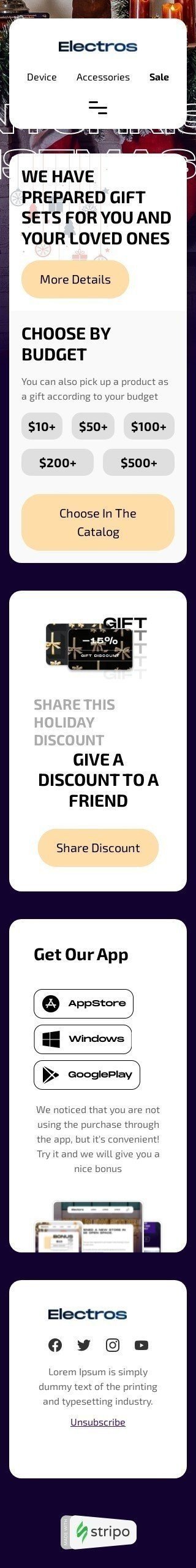 Prepared Gift Email Template by Stripo.email