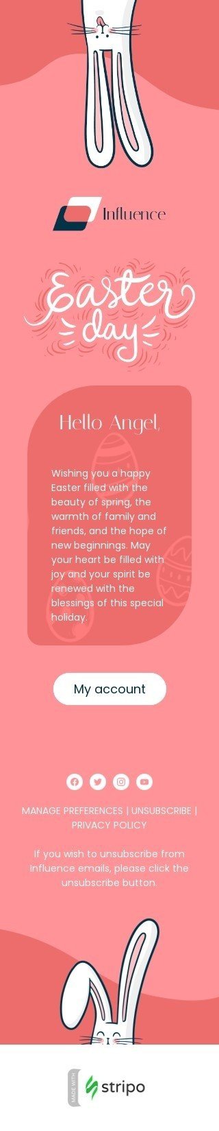 Easter day Email Template by Stripo.email